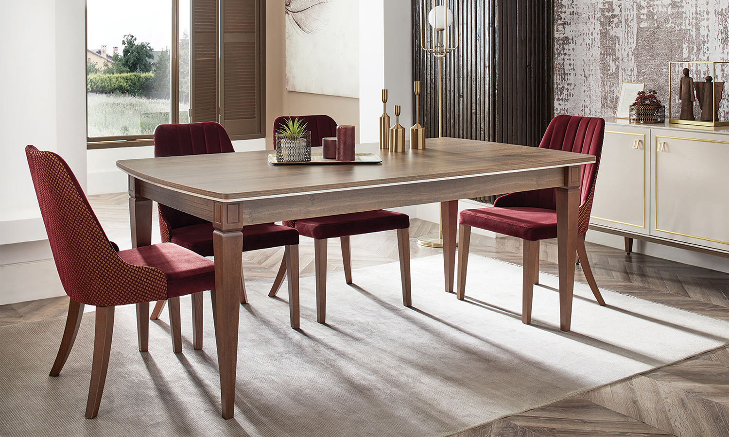 Libra Dining Table | Divanev Furniture