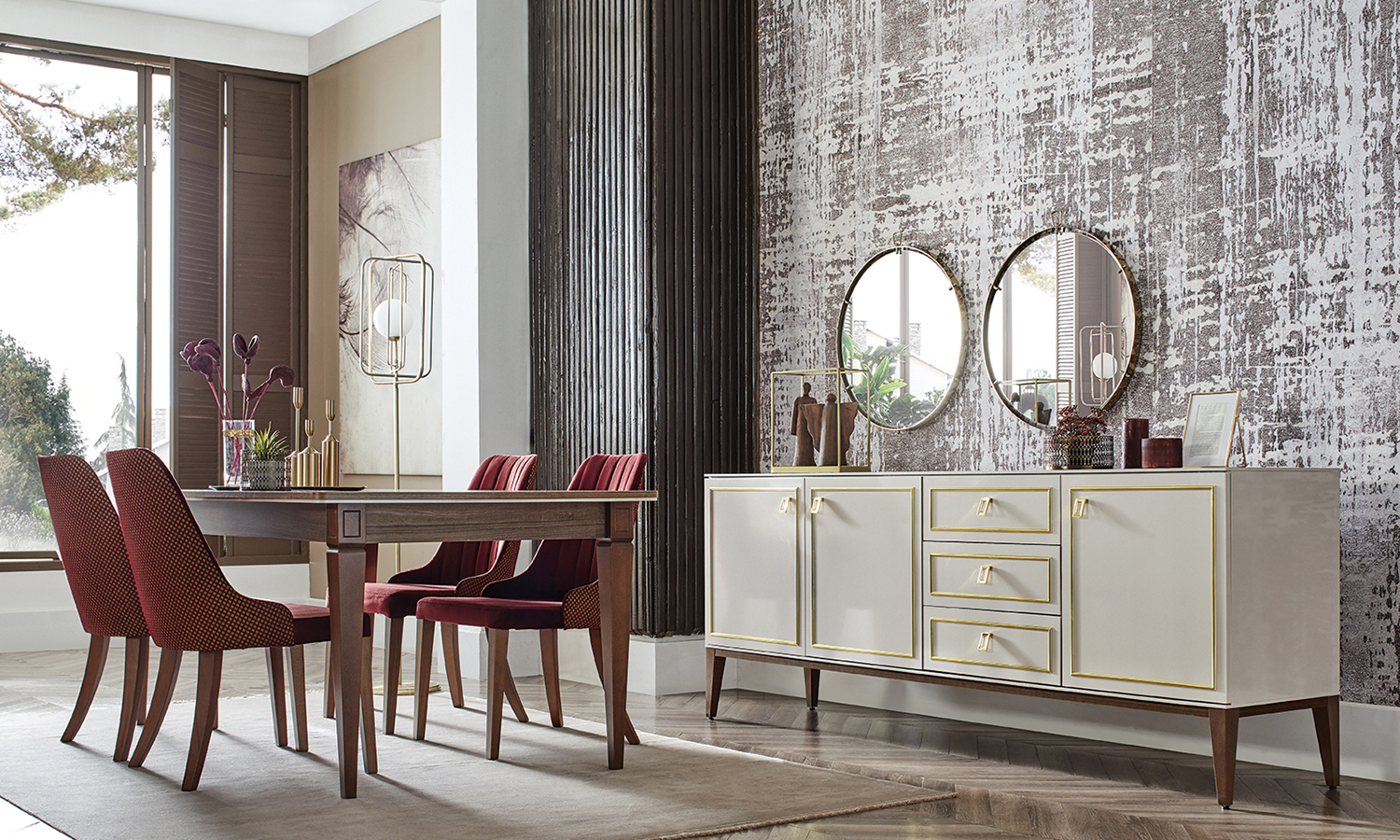 Libra Dining Table | Divanev Furniture