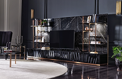 TV Unit, Bookshelf TV Unit Models | Divanev Furniture