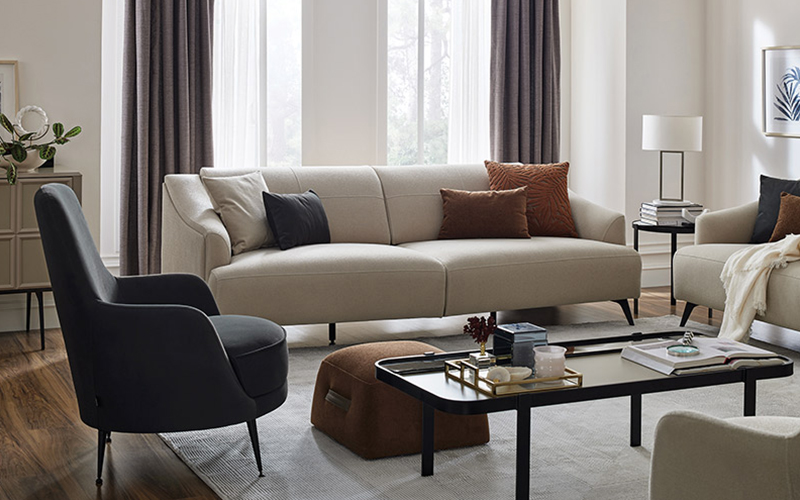 Tips for Color Harmony in the Living Room | Divanev Furniture